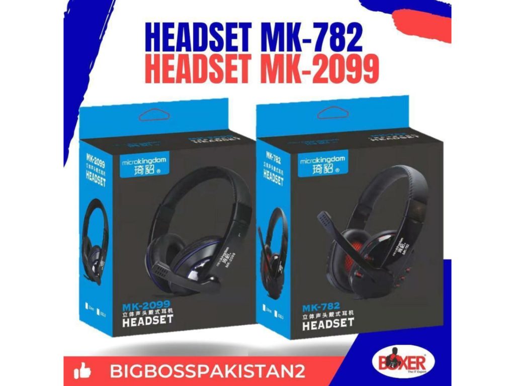 Headset Boxer Company MK 782, MK 2099 - Global Shine Store
