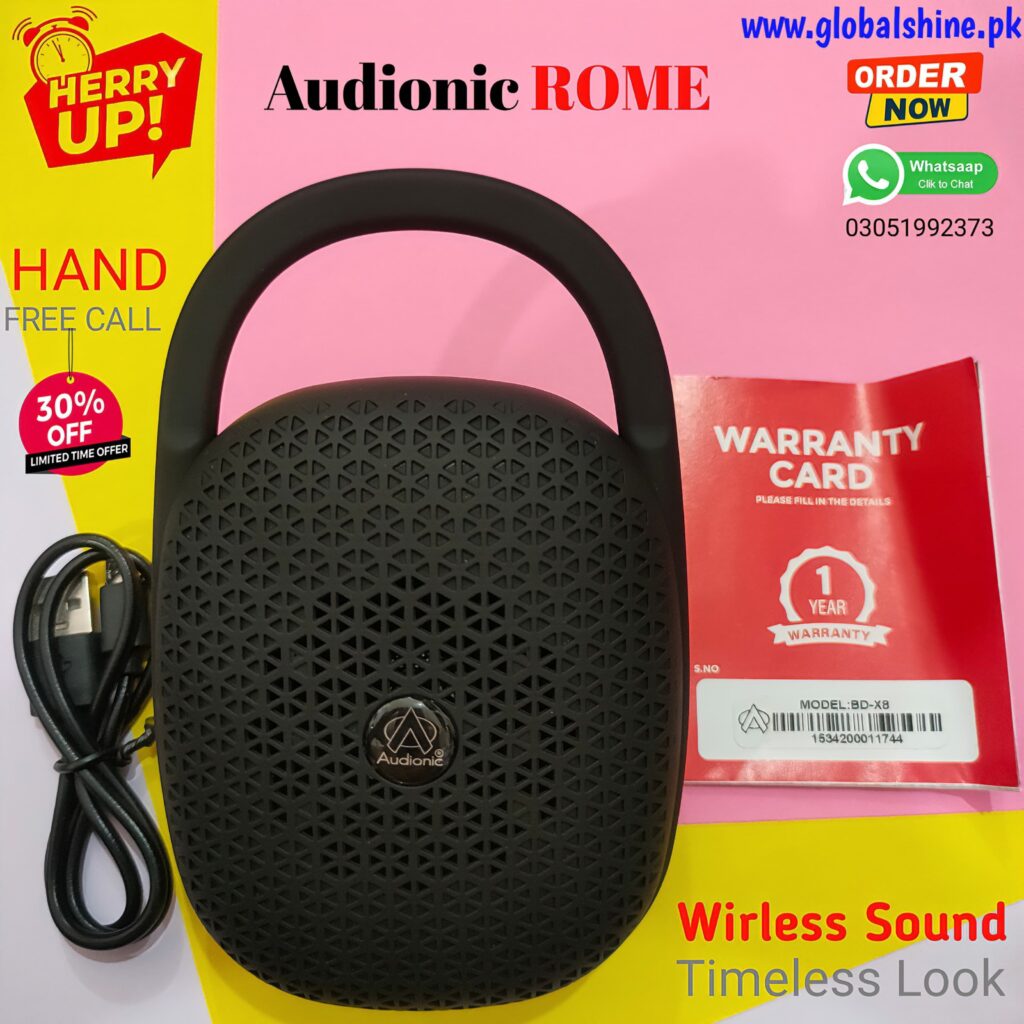 Audionic Rome Blutoorh Wirless Sound System... - Global Shine Store